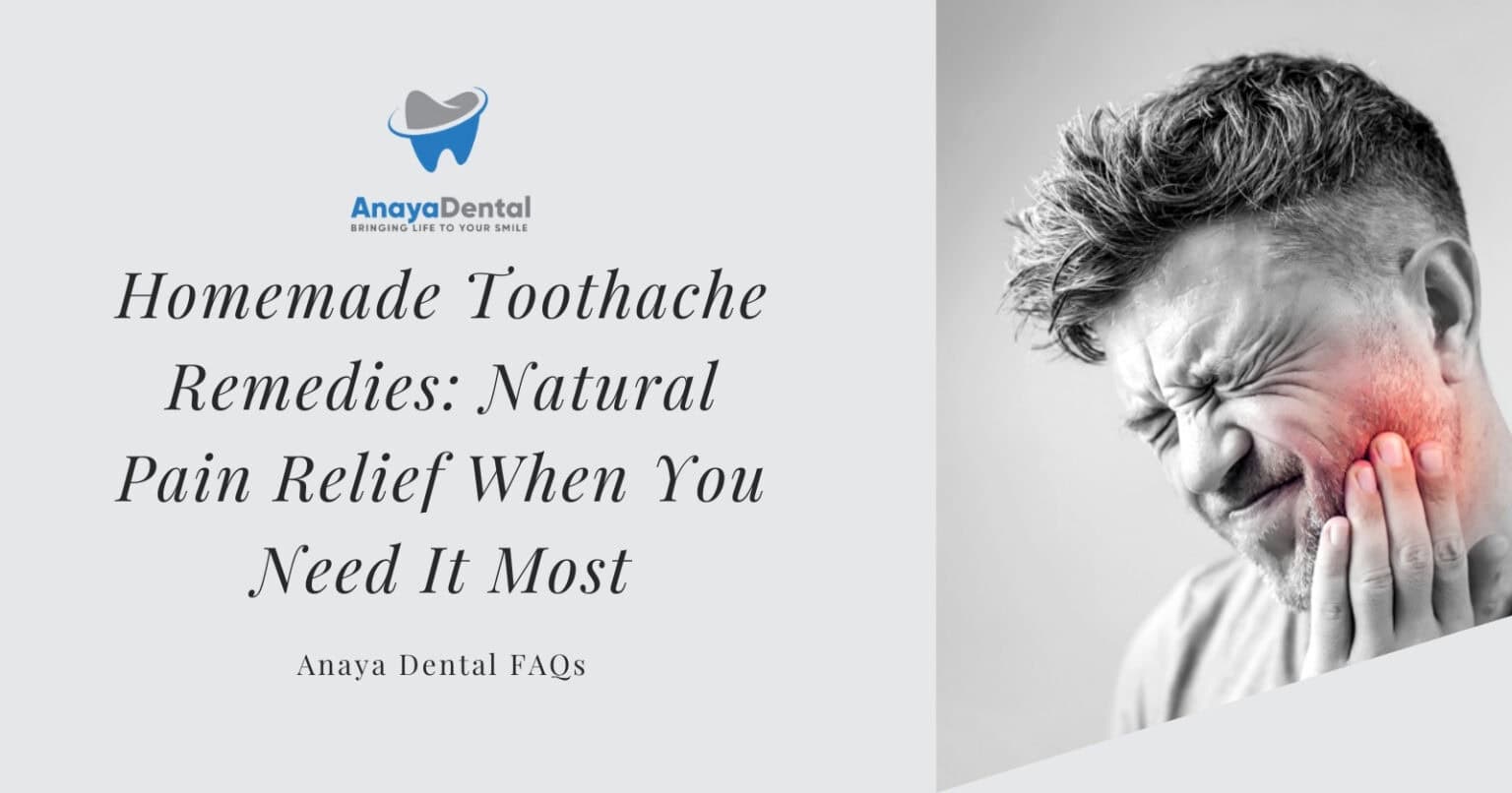 Homemade Toothache Remedies: Natural Pain Relief When You Need It Most ...